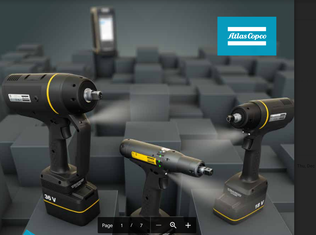 Atlas Copco ETV, ETP, ETD S4 , S7 , S9 & PF3000 Tool Service, Repair ...
